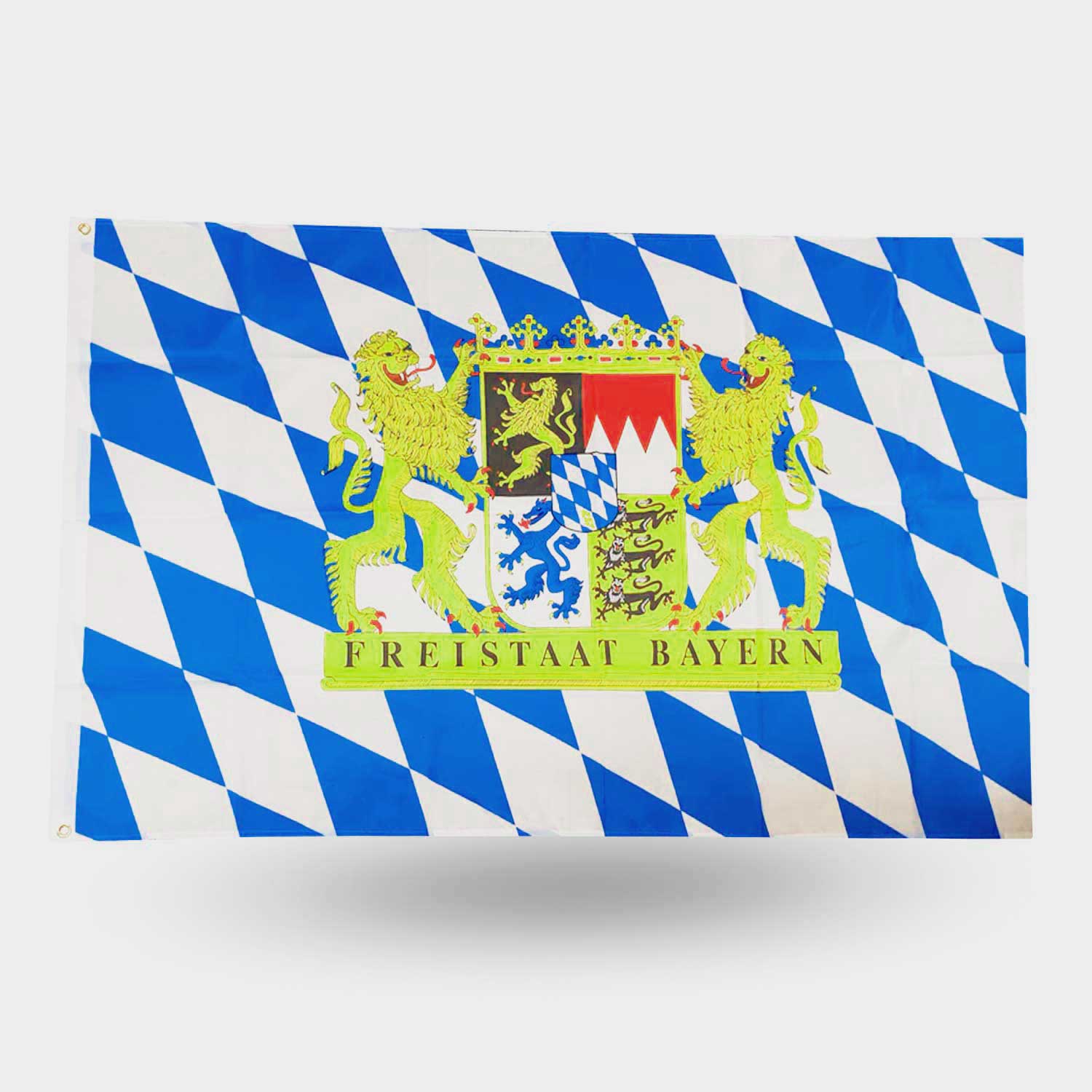 Bayern Flagge 150x90 cm mit Löwen & Rauten kaufen